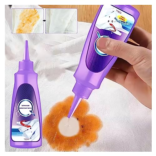 Active Enzyme Laundry Stain Remover - 2023 New Enzyme Cleaner Clothing Stain Remover, Natural Non Toxic Widely Applicable for Enzyme Carpet Fabric Hats Pet Oil Red Wine Ink Armpit Stain Remover (1PC)