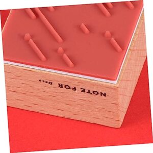 Wooden Stamps Rubber Stamps Making Stamps Stationery Bamboo Meteor