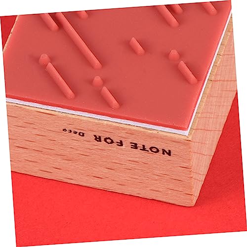 Wooden Stamps Rubber Stamps Making Stamps Stationery Bamboo Meteor