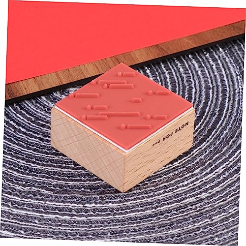 Wooden Stamps Rubber Stamps Making Stamps Stationery Bamboo Meteor