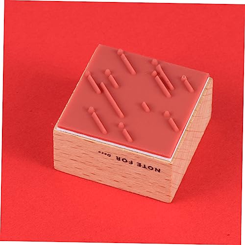 Wooden Stamps Rubber Stamps Making Stamps Stationery Bamboo Meteor