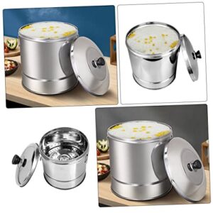 HAKIDZEL stainless steel rice steamer sushi server sushi bucket rice bucket steam baskets dumpling steamed rice holder stainless steel steam pan rice serving bucket small tools Sticky rice