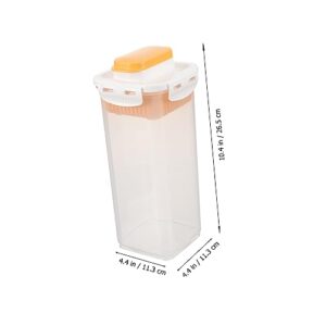 DOITOOL Liquid Dispenser lidded storage bin washing powder bucket laundry holder plastic containers storage tank with cover laundry dispenser washing powder laundry container