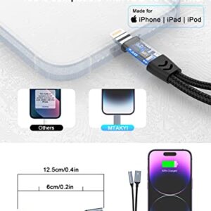 2-IN-1 iPhone Headphone and Charger Adapter, Lightning to 3.5mm AUX Audio Jack and Charger iphone Earphone Headset Splitter Compatible with iPhone 14/13/12/11 Pro Max/Pro/Plus/Mini/XR/XS/7/8 Plus-MFI