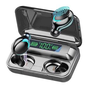 wewdigi bluetooth earphones noise-canceling headphones sports headphones lightweight headphones waterproof stereo earphones with built-in microphone earphones