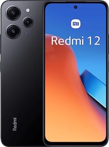 xiaomi redmi 12 4g lte (256gb + 8gb) factory global unlocked 6.67" 50mp triple camera (tmobile mint tello global) + extra (w/fast 51w dual usb car charger) (midnight black + 51w dual usb car charger)