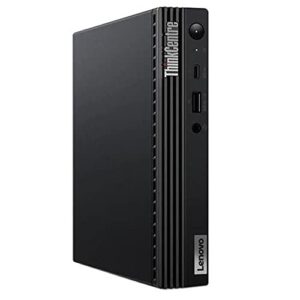 lenovo thinkcentre m75q tiny gen 2 home & business mini desktop (amd ryzen 5 pro 5650ge 6-core, 16gb ram, 1tb pcie ssd + 1tb hdd (2.5), amd radeon, wifi, win 10 pro) refurbished (renewed)