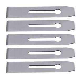 5PCs Planer Blades, Premium Steel Planer 38mm Blades Replacement Plainer Power Tools for Carpentry Furniture Making and Home Renovation