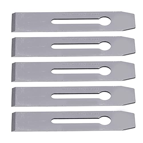 5PCs Planer Blades, Premium Steel Planer 38mm Blades Replacement Plainer Power Tools for Carpentry Furniture Making and Home Renovation