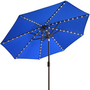 1 Set of Solar 9ft Sunumbrella Umbrella & Umbrella Cover