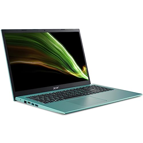 Acer Aspire 3 Laptop (15.6" FHD, Intel Core i3-1115G4, 36GB RAM, 1TB SSD, UHD Graphics), Home & Education, 9.5-Hr Long Battery Life, Wi-Fi 5, Webcam, Bluetooth, IST HDMI, Win 11 Home, Teal Blue