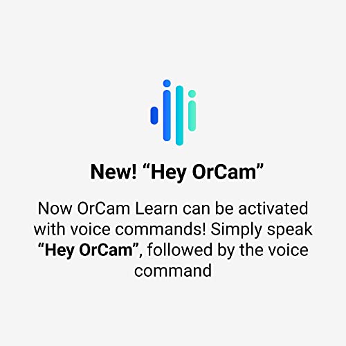 OrCam Learn Helps Students or Individuals with Learning Disabilities to Read, Dyslexia or Any Reading Challenges. Enhanced Interactive Learning! - 12 Months Subscription (Rose Gold)