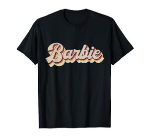 barbie 2 name retro vintage apparel gift barbie 2 lover t-shirt