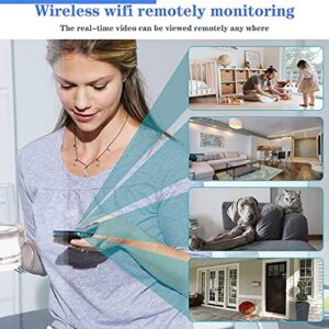 1080P WiFi Camera, 2.4G Smart Indoor Pet Dog Cat Cam, Phone APP,Security Camera with Motion Detection, Cameras for Home, Dome Cameras for Surveillance