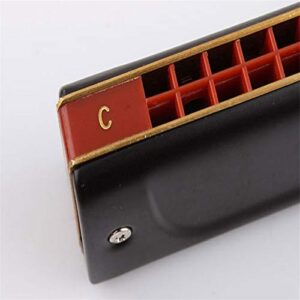 WAAZVXS T22K 22 Holes Harmonica Mouth Organ Harp Instrumentos ABS Comb Key C Professional Musical Instruments (Color : Key of Db)