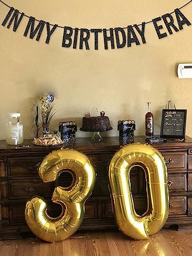 In My Birthday Era Banner for 21st Birthday Party 18th 25th 30th Birthday Party Decorations