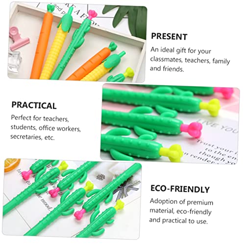 STOBOK Mecanical Penicil 30 pcs Shaped Cartoon Stationery Shape Birthday Painting Decorative Mm Use Writing Pencils Creative Vegetable Office -shape Party Mechanical Pencils