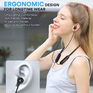 MAONO MH601 Monitor Headphone with WH30 Wireless BT Neckband Headphone for Live Streaming,Podcasting,Music