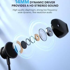 MAONO MH601 Monitor Headphone with WH30 Wireless BT Neckband Headphone for Live Streaming,Podcasting,Music