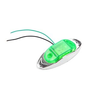 gzyf liru led width indicator light side marker lamp brake warning bulbs for truck trailer,green