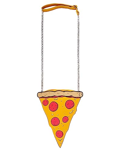 Spirit Halloween Teenage Mutant Ninja Turtles Pizza Slice Crossbody Bag | Officially Licensed | TMNT Accessory