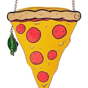 Spirit Halloween Teenage Mutant Ninja Turtles Pizza Slice Crossbody Bag | Officially Licensed | TMNT Accessory