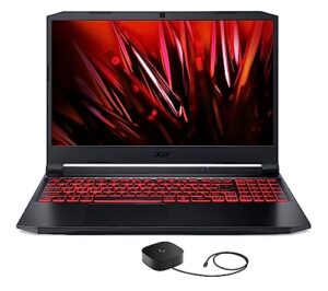 acer nitro 5 an515-57 gaming & business laptop (intel i7-11800h 8-core, 64gb ram, 7.6tb sata ssd, geforce rtx 3050 ti, 15.6" 144hz full hd (1920x1080), wifi, win 11 pro) with g5 essential dock