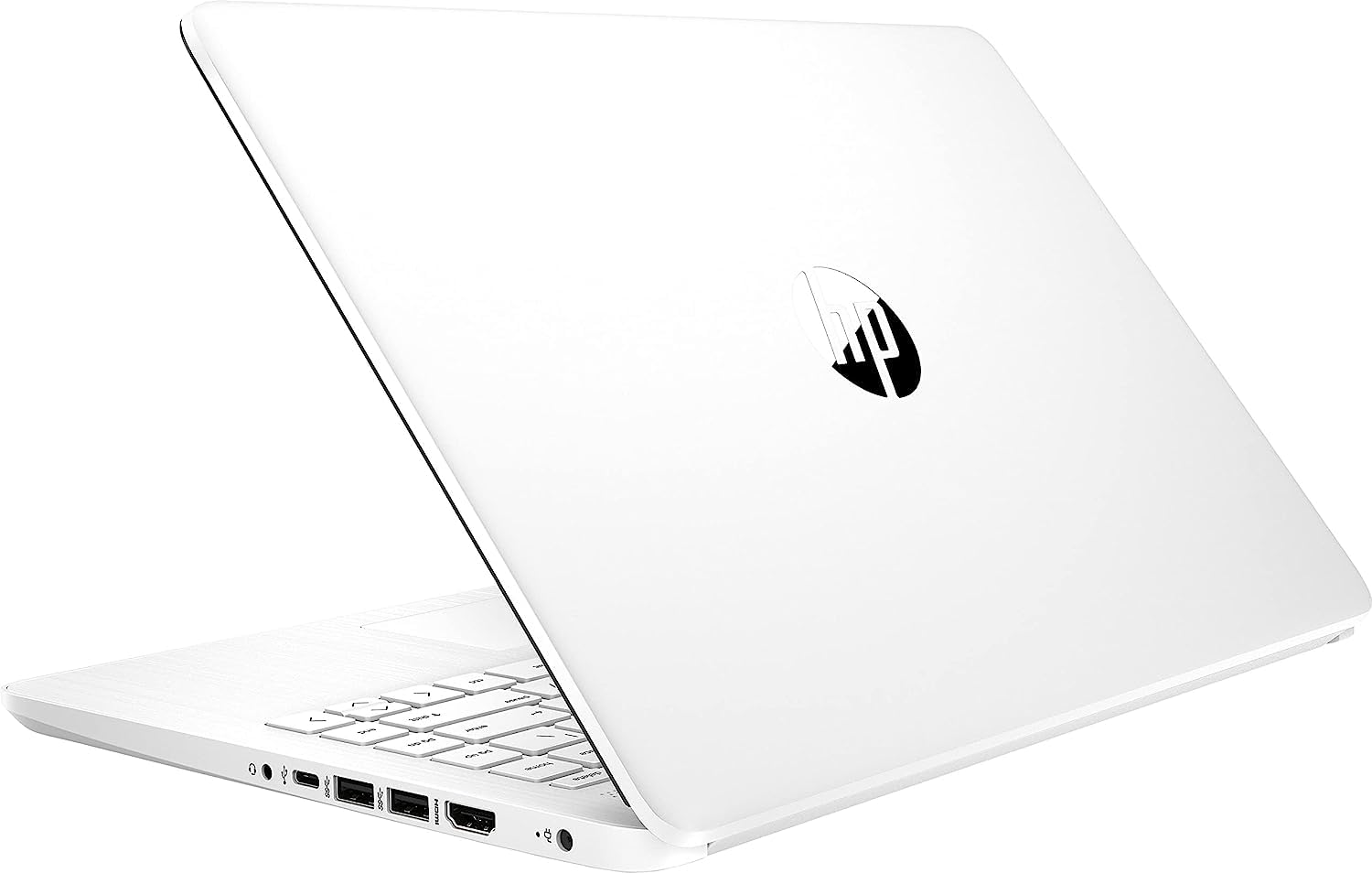 HP Laptop, Newest 14" Ultral Light Laptop for Students and Business, Intel Celeron N4120, 16GB RAM, 192GB Storage(64GB eMMC+128GB Micro SD), WiFi, Bluetooth, HDMI, Webcam, USB-A&C, Win11 S-White