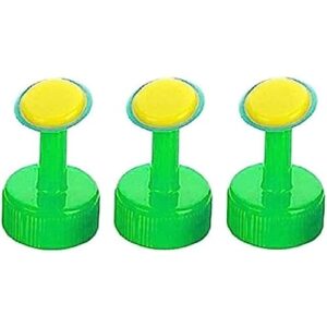 meikakka rose hole flower head water spray.bottle top waterers garden watering can,mini watering top sprinkling head for indoor plants nozzle house watering tool for plastic blttles, 3pcs