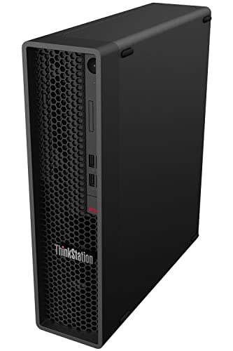 Lenovo ThinkStation P340 SFF Home & Business Desktop (Intel i7-10700 8-Core, 64GB RAM, 4TB SATA SSD, Intel UHD 630, USB 3.2, Display Port, SD Card, Black, Win 11 Pro) Refurbished (Renewed)