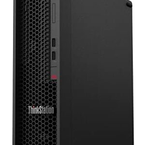 Lenovo ThinkStation P340 SFF Home & Business Desktop (Intel i7-10700 8-Core, 64GB RAM, 4TB SATA SSD, Intel UHD 630, USB 3.2, Display Port, SD Card, Black, Win 11 Pro) Refurbished (Renewed)