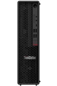 lenovo thinkstation p340 sff home & business desktop (intel i7-10700 8-core, 64gb ram, 512gb sata ssd, intel uhd 630, usb 3.2, display port, sd card, black, win 11 pro) refurbished (renewed)