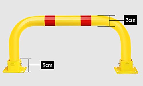 Parking Posts Lockable, Private Car Parking Latch Space Lock, Space Saver Car Park Driveway Guard Saver, Easy Installation, Against Pressure (Size : 80cm×33cm) (60cm×33cm) () ()