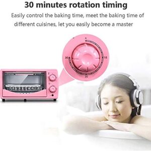 Compact Electric Oven, Household Baking Oven, Mini Oven with Electric Grill, 30 Minutes Rotation Timing,12 Liter Capacity (Color : B)