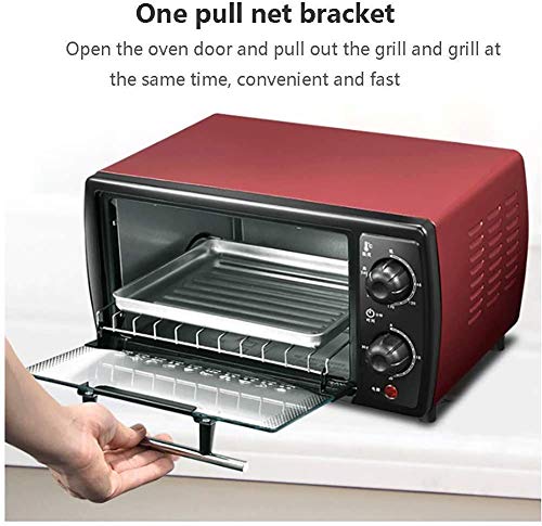 Compact Electric Oven, Household Baking Oven, Mini Oven with Electric Grill, 30 Minutes Rotation Timing,12 Liter Capacity (Color : B)