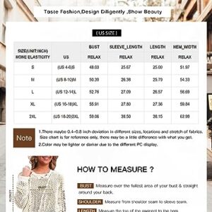 EVALESS Fall Sweaters for Women 2023 Long Sleeve Cover Ups for Swimwear Women Knitted Hollow Out Sweater V Neck Drawstring Chunky Cutout Sweater Crochet Hoodie Pullover Khaki M