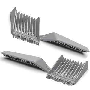 hwojjha fade comb, barber fade comb, professional hair cutting comb, compatible with all barber brands…(2pcs)