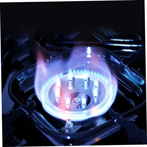 Yardwe 1pc Portable Gas Stove Mini Grill Outdoor Stove Grill Burners Butane Gas Burner Emergency Stove Kit Propane Stove for Camping Outdoor Gas Cooker Camping Cooker Barbecue Stove Suite