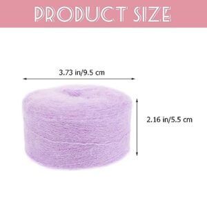 EXCEART Knitting Crochet Thread Knitting Thread Yarn for Crocheting Thick Yarn DIY Knitting Yarn Knitting Supplies Yarn for Crafts DIY Crochet Yarn Simple Yarn Roving Wool Soft