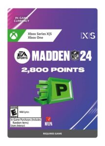 madden nfl 24: 2800 madden points - xbox [digital code]