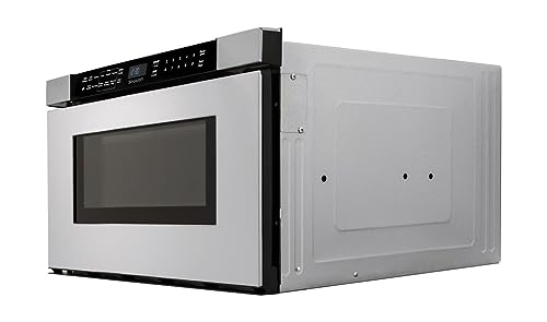 SHARP SMD2440JS 24 in. 1.2 cu. ft. Built-In Stainless Steel Microwave Drawer Oven