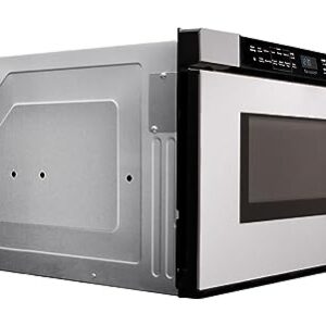 SHARP SMD2440JS 24 in. 1.2 cu. ft. Built-In Stainless Steel Microwave Drawer Oven