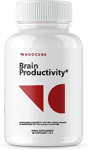 (Official) Noocube Brain Pills - New Noocubes Premium Brain Productivity Supplement Tablets - Nocube Overall Best Alternative Supplemen (60 Capsules)