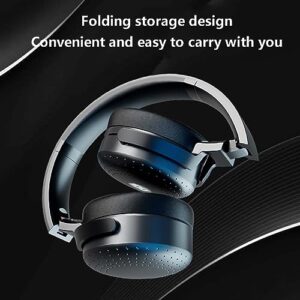 topliu Noise-Cancelling Over Ear Bluetooth Headphones - Digital Display Head-Mounted Headset - Wireless Headphones for Sports Game Music - Support Wired Connect/TF Card (Not Included)