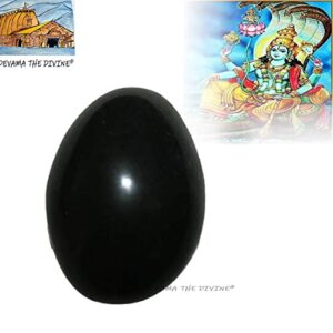 Shaligram Puja Item GANDAKI River Natural Black Stone Shaligram Shila for Pooja