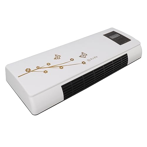 Mini Air Conditioner, Cooling Heating Wall Hanging Air Conditioner with Digital Display Remote Control for Bathroom Bedroom