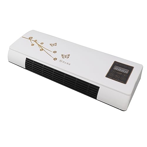 Mini Air Conditioner, Cooling Heating Wall Hanging Air Conditioner with Digital Display Remote Control for Bathroom Bedroom