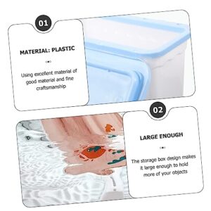 laundry beads container clothes washing powder storage canister laundry scent Laundry Beads Case Bucket pet food container dry food dispenser with cover 6pcs