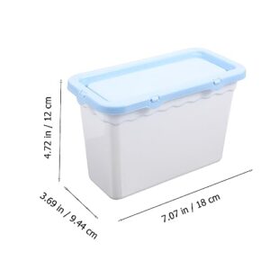 laundry beads container clothes washing powder storage canister laundry scent Laundry Beads Case Bucket pet food container dry food dispenser with cover 6pcs