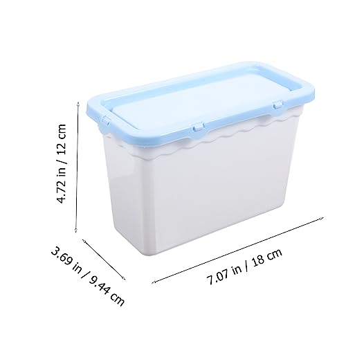 laundry beads container clothes washing powder storage canister laundry scent Laundry Beads Case Bucket pet food container dry food dispenser with cover 6pcs